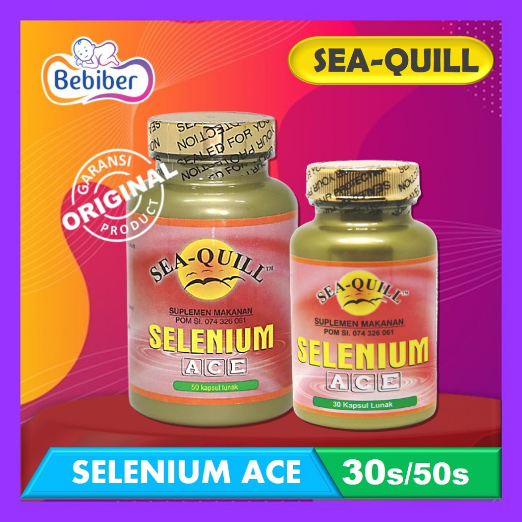 Jual Sea-Quill Selenium A C E Isi 30S & 50S | Sea Quill | Seaquill ...