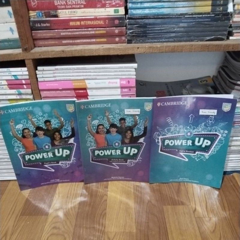 Jual BUKU CAMBRIDGE POWER UP 6 PUPIL'S BOOK, ACTIVITY BOOK, HOME ...