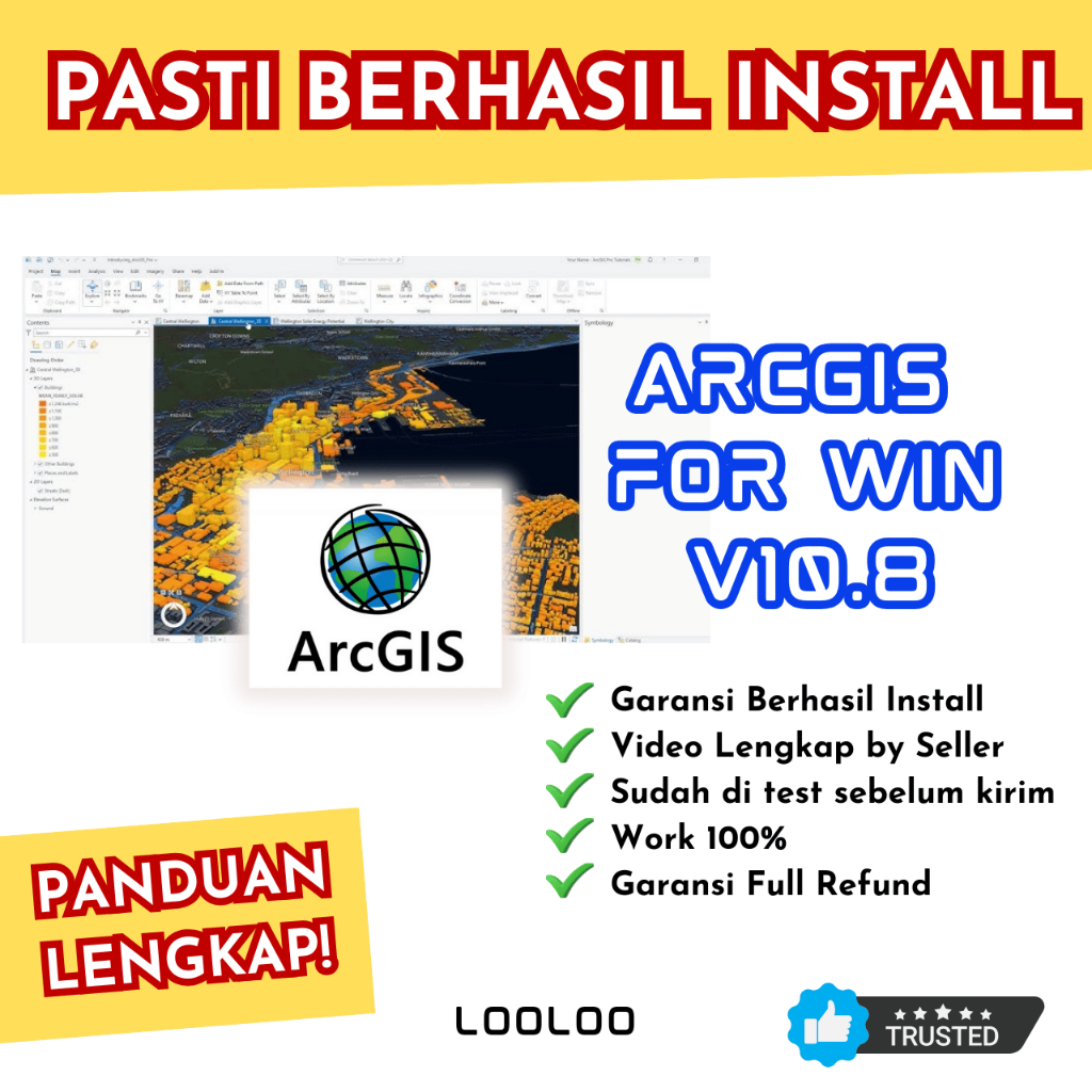 Jual Arcgis 10.8 Arcgis Pro terbaru 2025 | Video Install | Windows ...