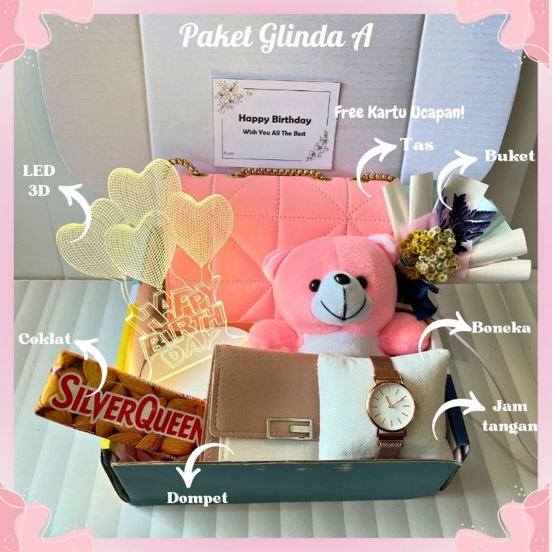 Jual KADO CEWEK ULANG TAHUN ANNIVERSARY VALENTINE HAMPERS WISUDA KADO ...