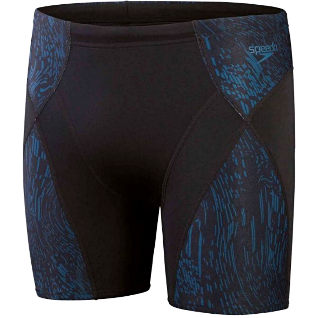 Uomo Boxer Speedo Uomo Eco Endurance+ Splice Mid Length Jammer, Nero ...