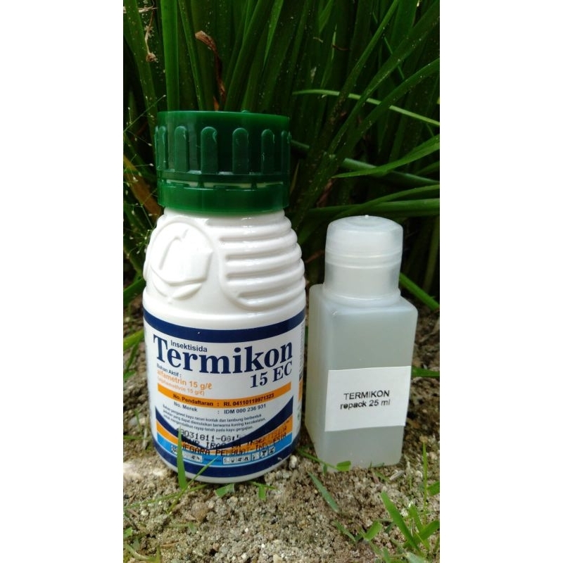 Jual TERMIKON 15 EC INSEKTISIDA TANAMAN, ANTI RAYAP, PENGAWET KAYU 100 ...