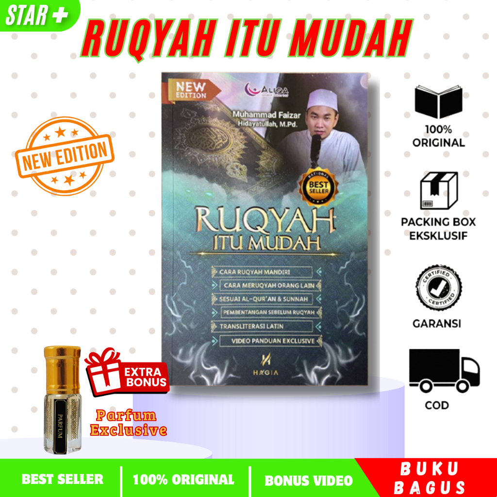 Jual ORIGINAL BUKU RUQYAH ITU MUDAH Karya Ustadz Muhammad Faizar ...
