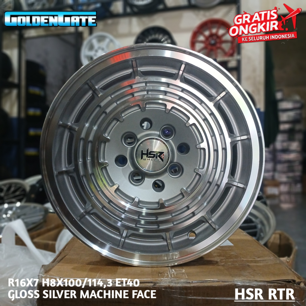 Jual Velg mobil r16 hsr rtr terbaru lebar 7 et40 double pcd bisa untuk ...