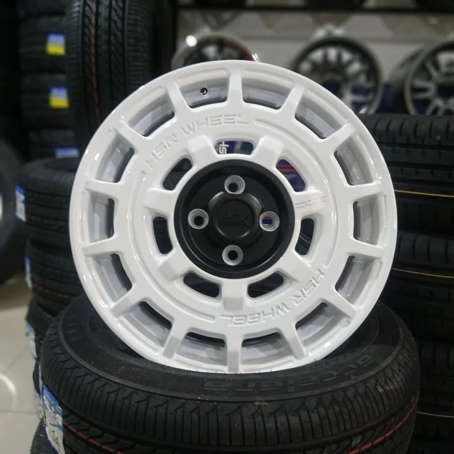 Jual VELG MOBIL KONSEP RALLY R14 HSR MENTAWAI TERBARU WARNA WHITE UNTUK ...