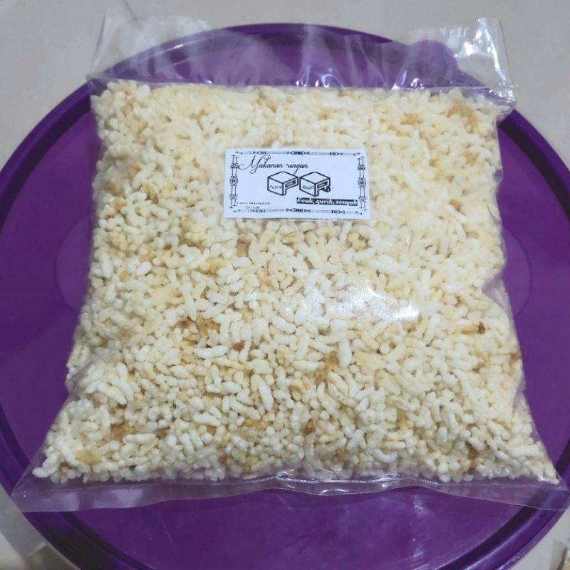 Jual CENGKARUK NASI GORENG ASIN GURIH 250gr CEMILAN ENAK, MAKANAN JADUL ...