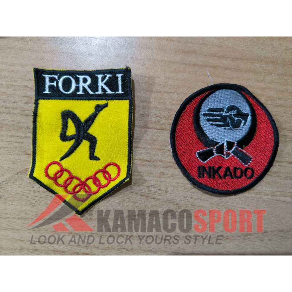 Jual Logo Forki Inkado Bordir Tebal | Shopee Indonesia