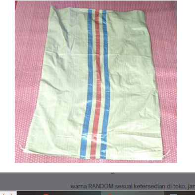 Jual Karung Goni Plastik Sampah KUAT TEBAL Polybag Puing Batu Paket ...