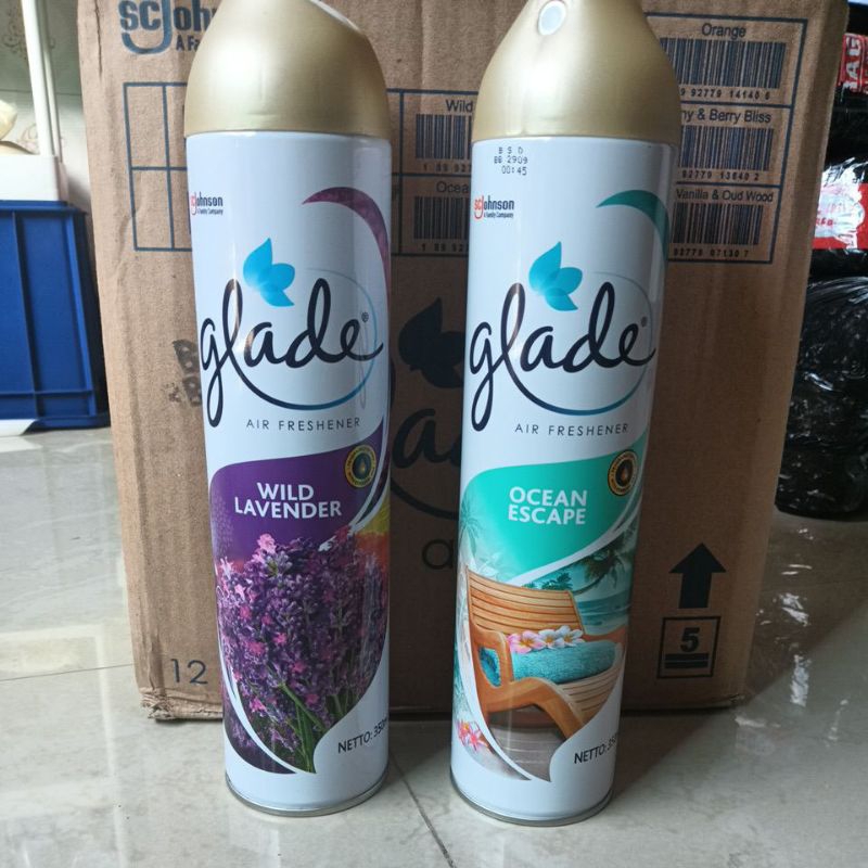 Jual Glade aerosol pengharum semprot 350ml | Shopee Indonesia