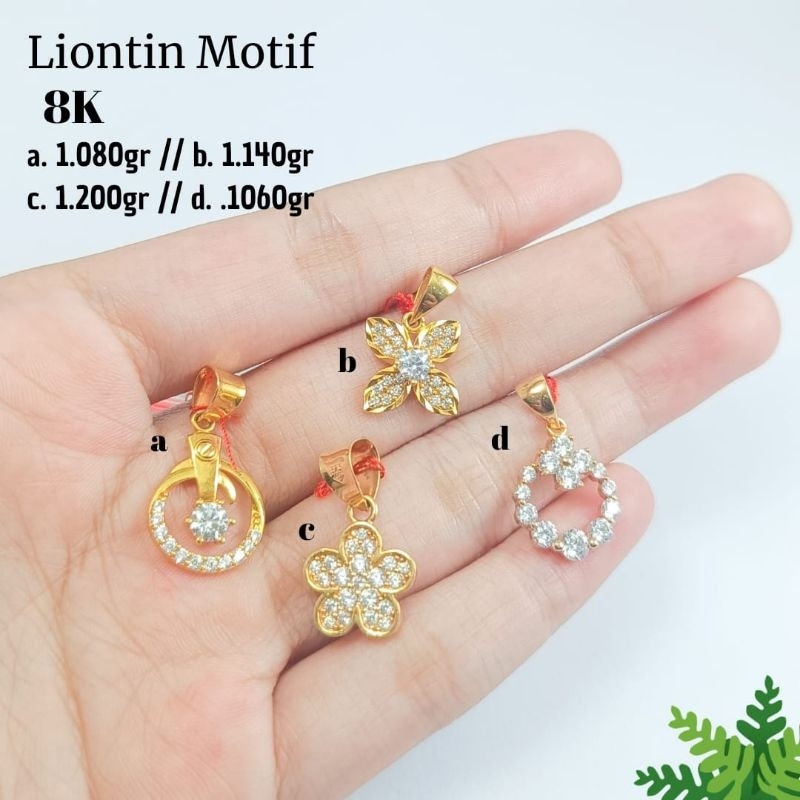 Jual ANEKA LIONTIN MOTIF PART7 KADAR 8K | Shopee Indonesia