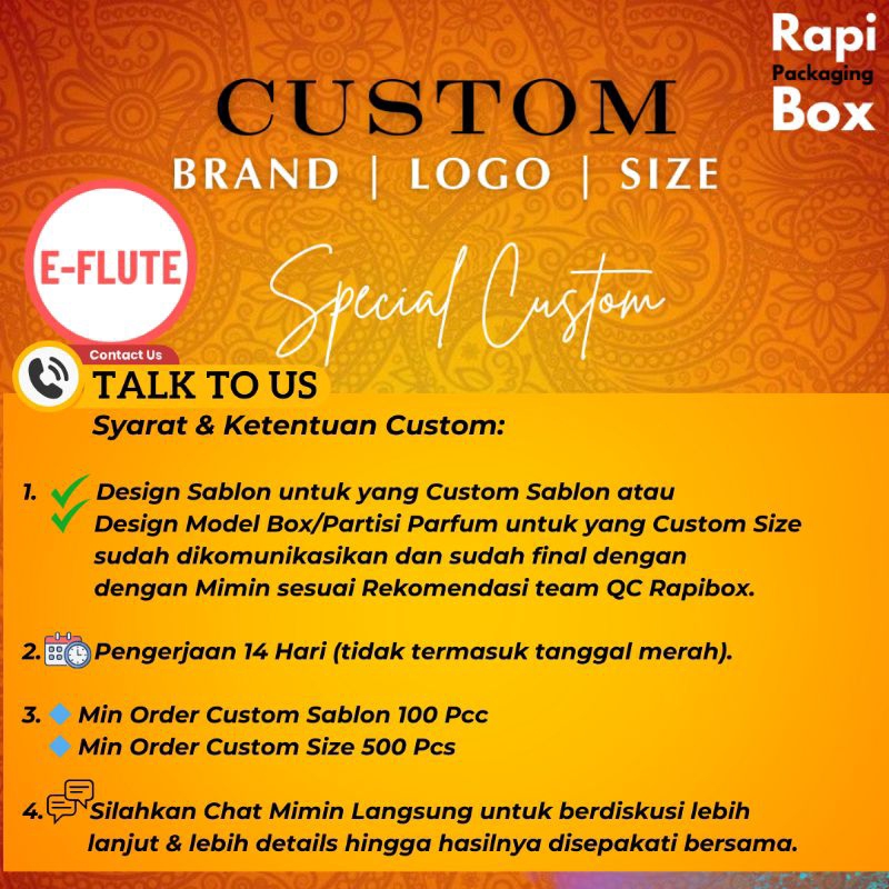 Jual Rapibox Box Parfum Khusus SABLON VIBI 1 SISI TINTA HITAM | Shopee ...