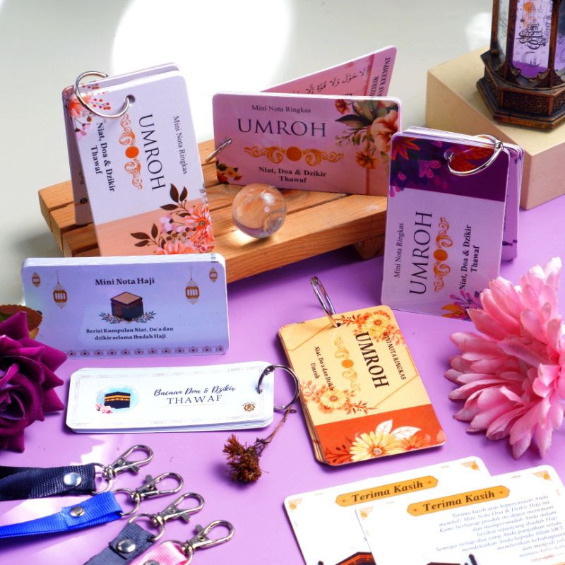 Jual Nota Mini Umrah | Nota Panduan Umrah | Doa dan dzikir Umrah ...