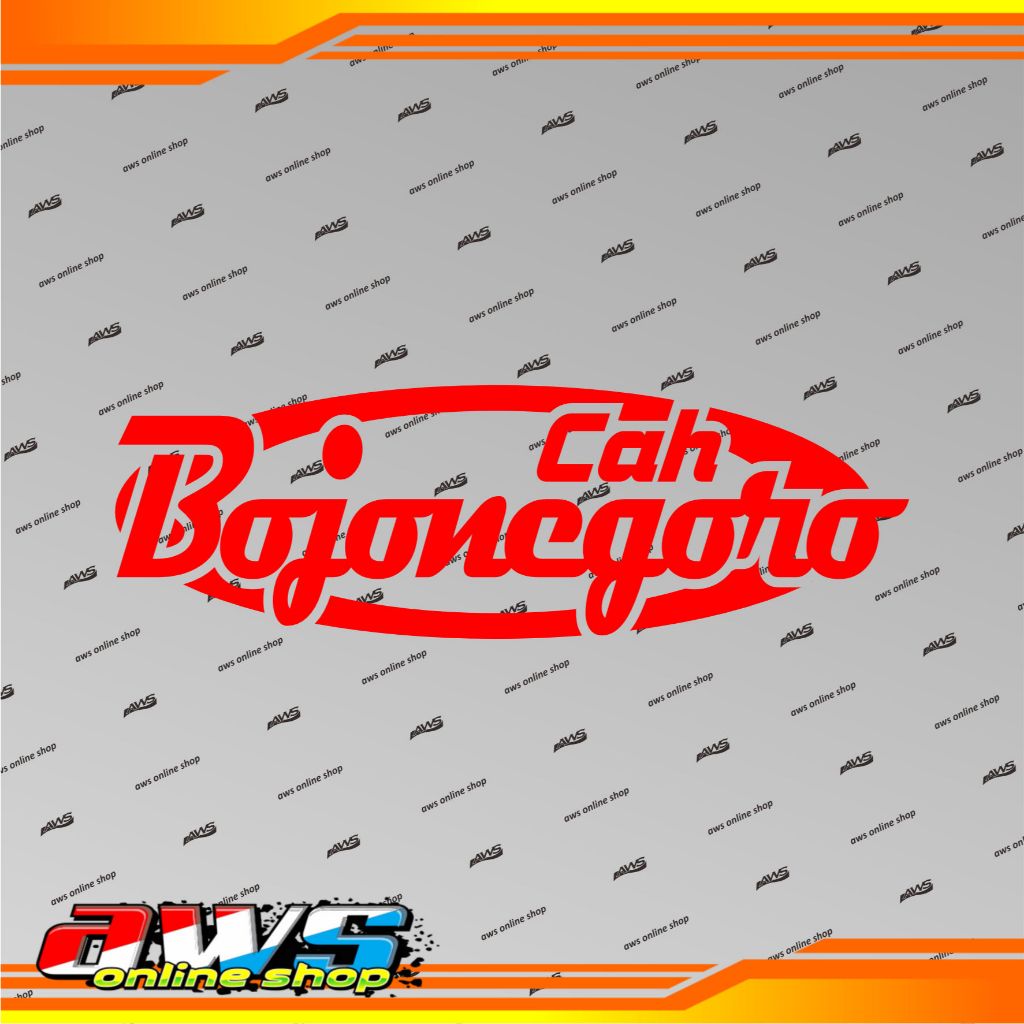 Jual Sticker Cutting Cah Bojonegoro Oval | Shopee Indonesia
