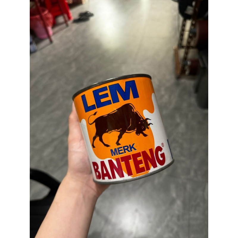 Jual LEM BANTENG KALENG 500 GRAM / LEM SERBAGUNA KALENG 500 GRAM ...