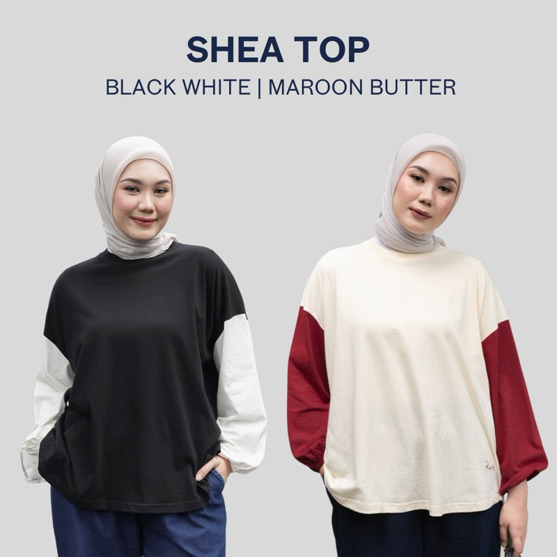 Jual Rurik Kaos Wanita Oversize Daily Casual Shea Top | Shopee Indonesia