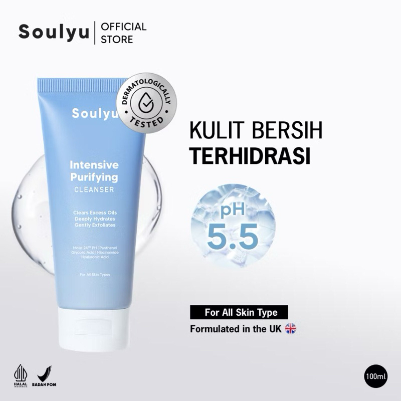 Jual SOULYU Intensive Purifying Cleanser 100 ml - Brightening ...