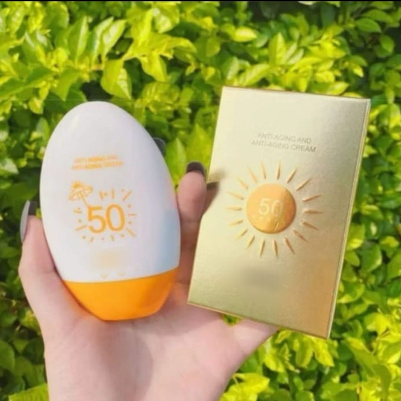 Jual SUNBLOCK SUNBLOK SUN SCREEN 55ml / KRIM UV Tabir Surya SPF50 ...
