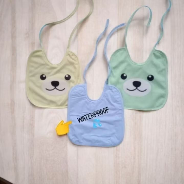 Jual 3pcs SLABER/Oto Bayi. Dengan Lapisan Bahan (ANTI TEMBUS AIR LIUR ...