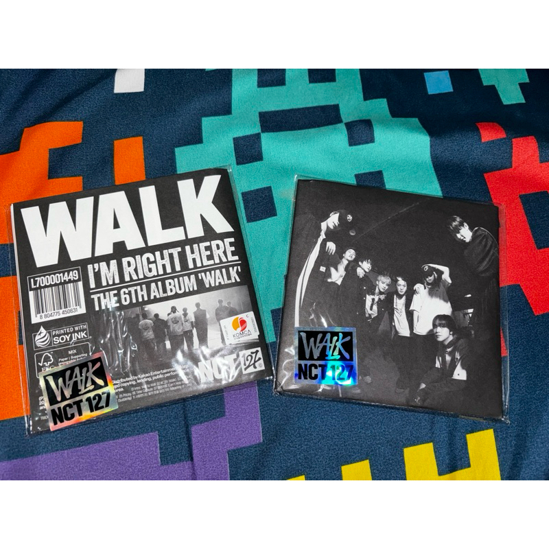 Jual NCT 127 THE 6th ALBUM WALK POSTER VERSION UNSEALED ALBUM ONLY ...
