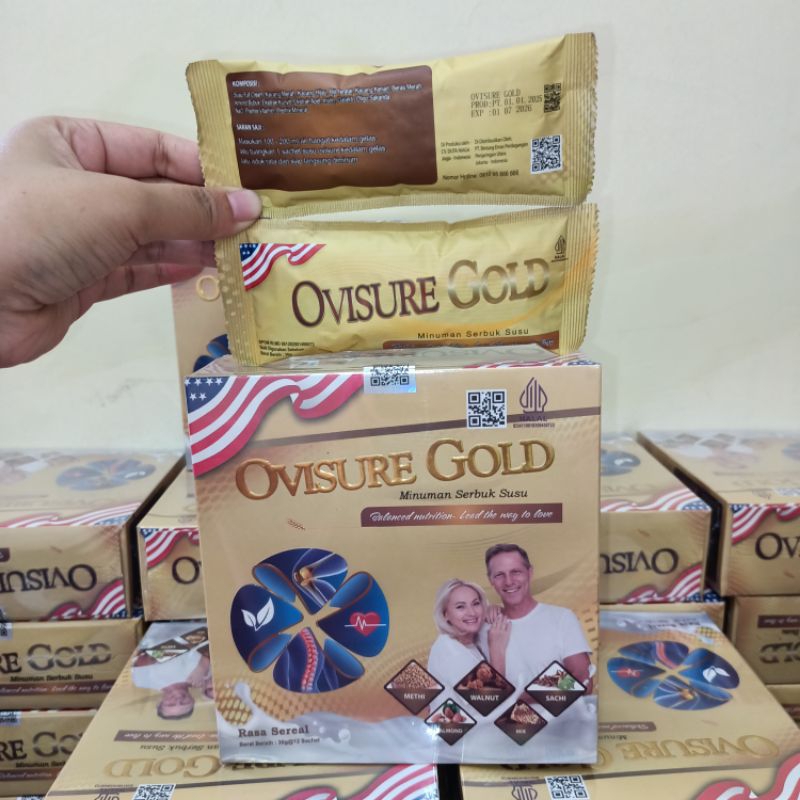 Jual NEW KEMASAN OVISURE GOLD SUSU UNTUK KESEHATAN TULANG DAN SENDI ...