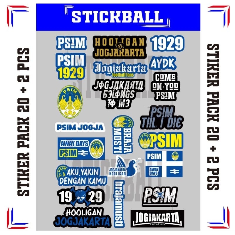 Jual STIKER PSIM JOGJA 1929 BRAJAMUSTI | Shopee Indonesia