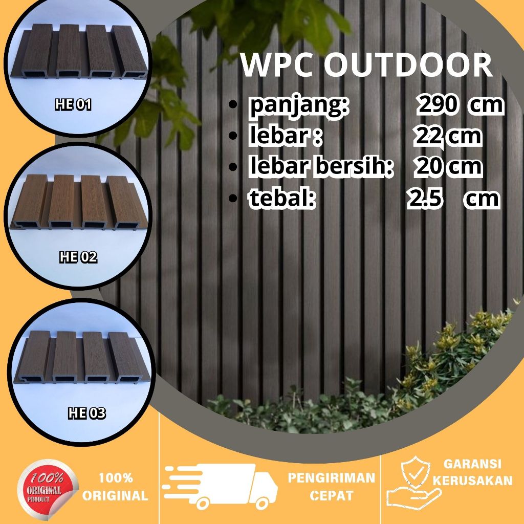 Jual WallPanel Outdoor Dinding Pagar Wall Panel Exterior Rumah Wall ...