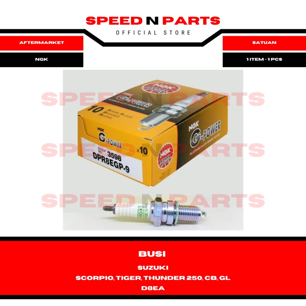 Jual Busi - Scorpio, Tiger, Thunder 250, CB, GL - AFTERMARKET - NGK ...