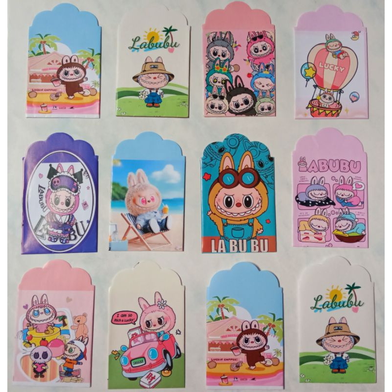 Jual AMPLOP MEDIUM LABUBU ISI 10 PCS / AMPLOP LEBARAN LABUBU VIRAL ...