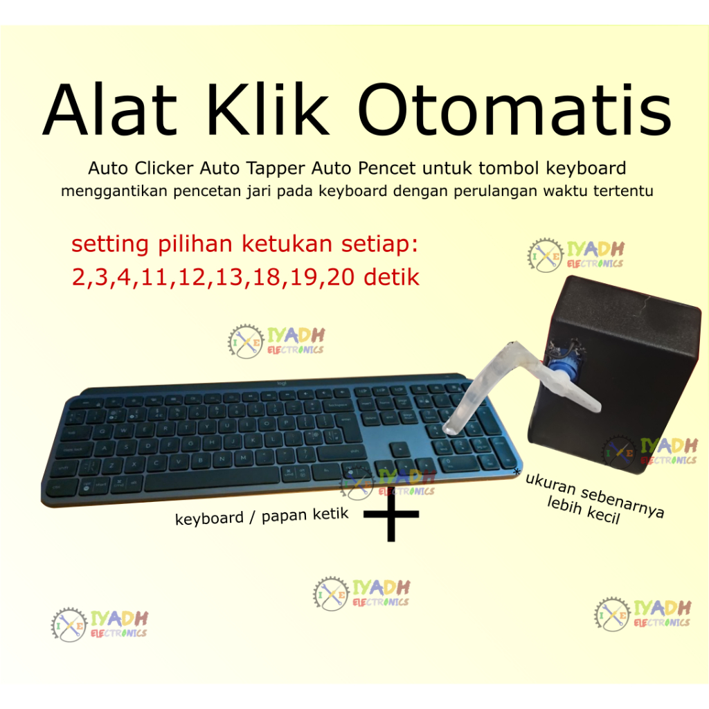 Jual Alat Auto Pencet Keyboard otomatis setting kustom Auto Clicker ...