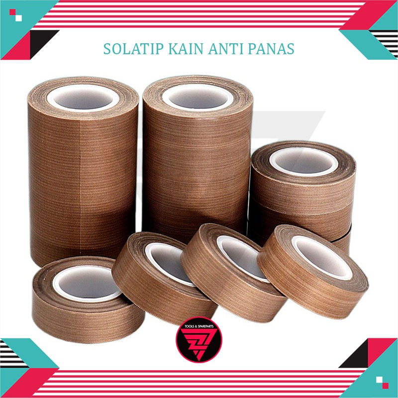 Jual Solatip Kain Anti Panas 2cm / Isolasi Anti Panas 2CM KainJaring ...