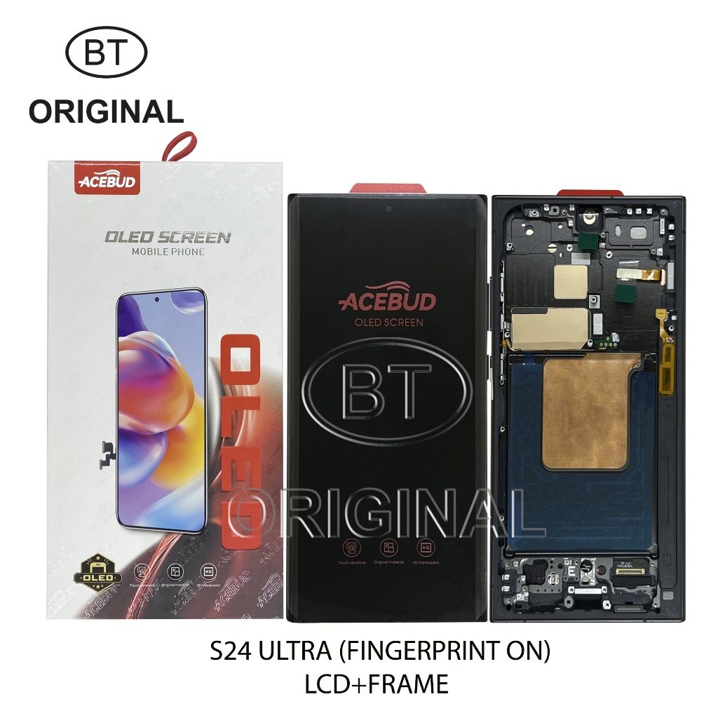 Jual LCD SAMSUNG S24 ULTRA +FRAME - FINGERPRINT ON - OLED ACEBUD ...