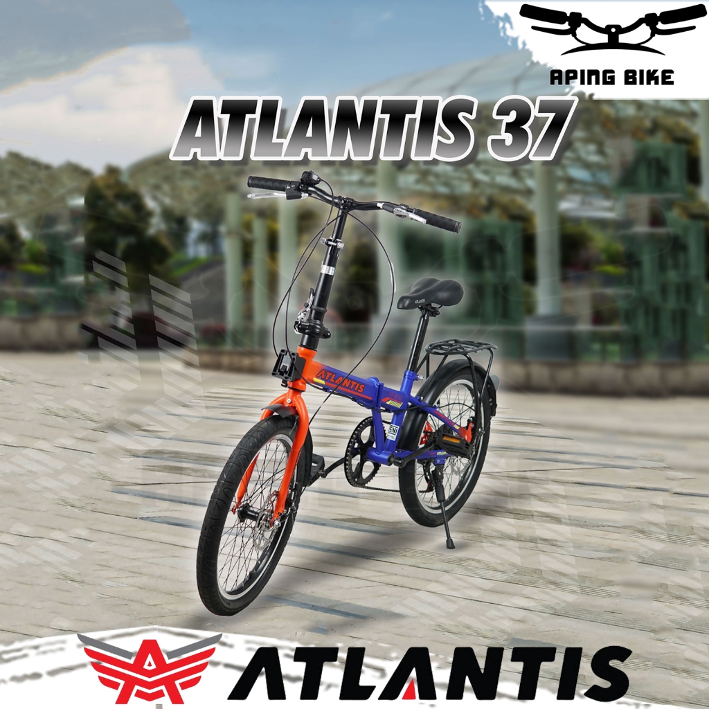 Jual Sepeda Atlantis 37 Sepeda Lipat Dewasa dann Anak Folding Bike ...