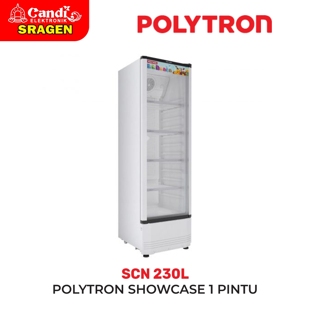 Jual POLYTRON Showcase Fastcool 230 Liter – SCN 230L | Shopee Indonesia