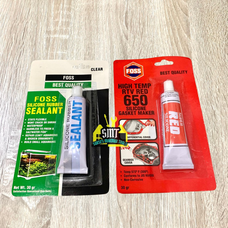 Jual Lem Silikon Merah & Lem Kaca / Lem Aquarium / Red Silicone / Lem ...