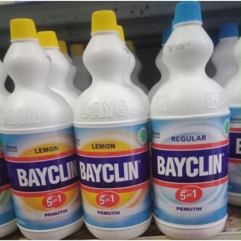 Jual Bayclin Lemon Regular Pemutih 5-in-1 1 Liter | Shopee Indonesia