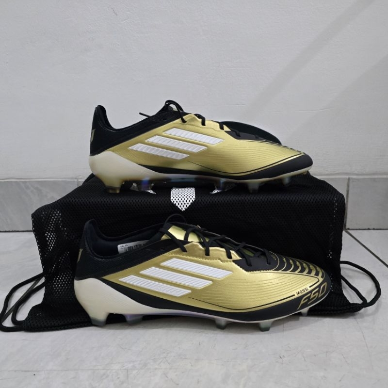 Jual Sepatu Sepak Bola Adidas F50 Messi Gold FG | Shopee Indonesia