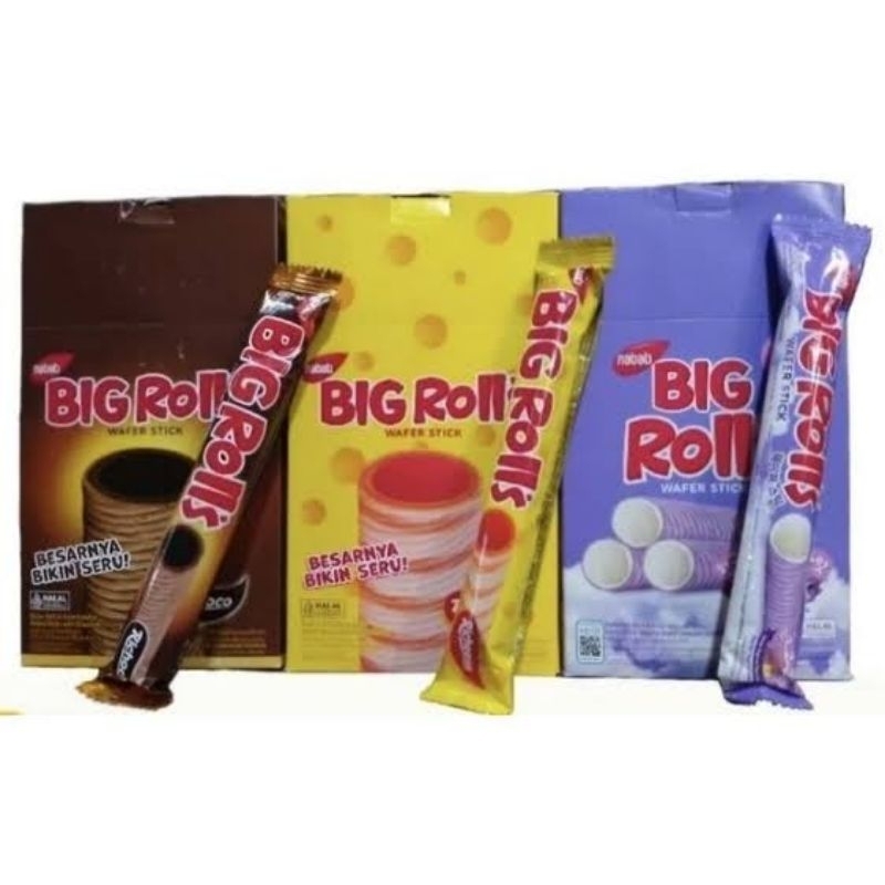 Jual Nabati Big Rolls Rasa Richeese / Richoco / Goguma Sekotak isi 20 ...