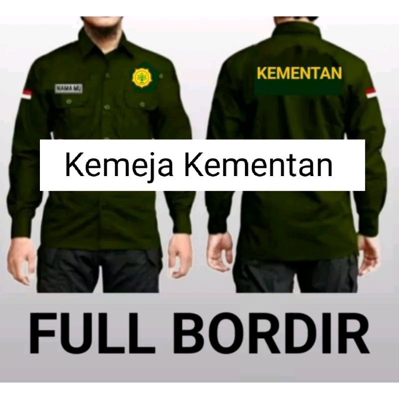 Jual kemeja kementan seragam kementerian pertanian baju kerja kementan ...