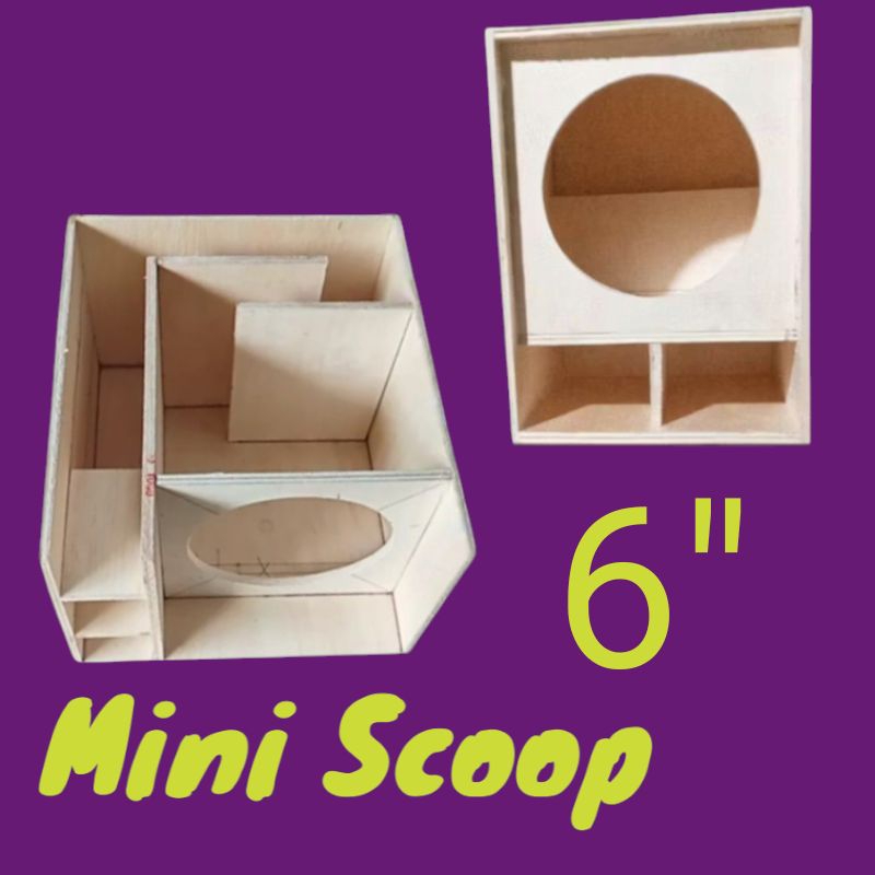 Jual Bahan MDF BOARD Box Miniscoop 6inch - Box Mini Scoop 6 inch - Box ...