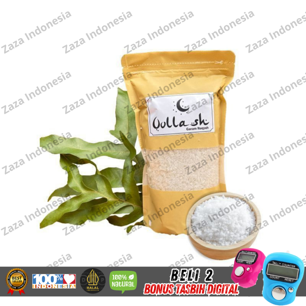Jual garam ruqyah 500gr- sudah di asma || penangkal sihir dan jin jahat ...