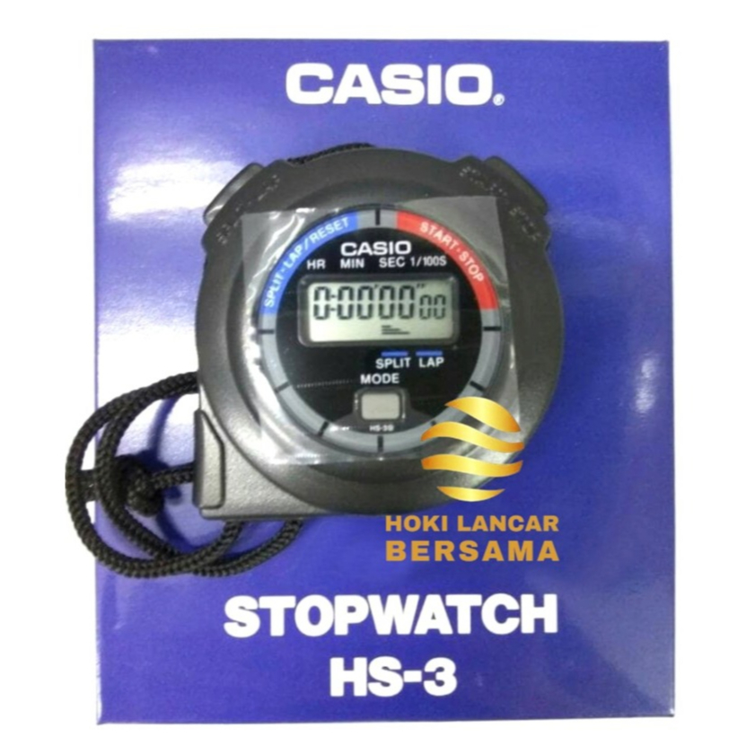 Jual Stopwatch Casio HS-3 Alat Pengukur Waktu Casio HS3 | Shopee Indonesia