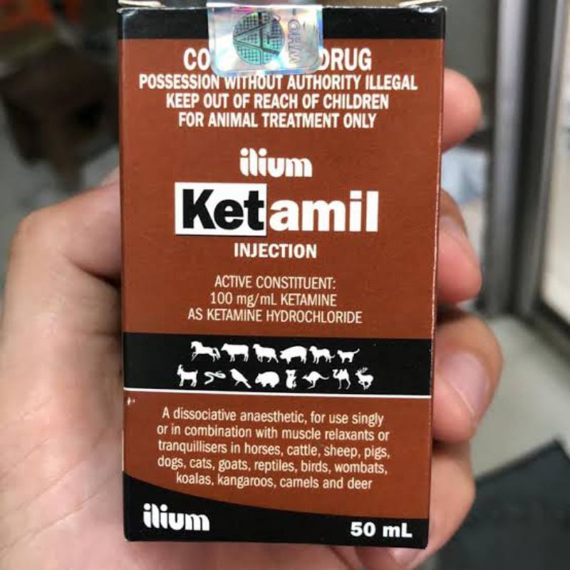 Jual KETAMIL ILIUM 50 ML ASLI ORIGINAL UNTUK HEWAN | Shopee Indonesia