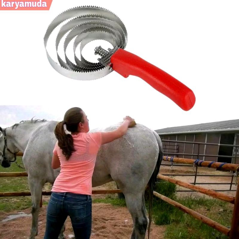 Jual New Alat Sisir Garuk Pembersih Bulu sapi Kerbau Kuda Kambing ...