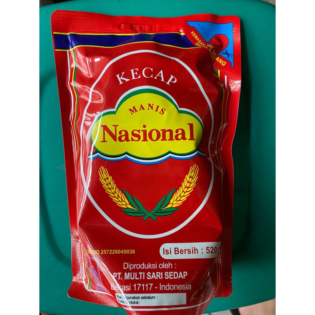 Jual Kecap Manis Refill Nasional 520ml | Shopee Indonesia