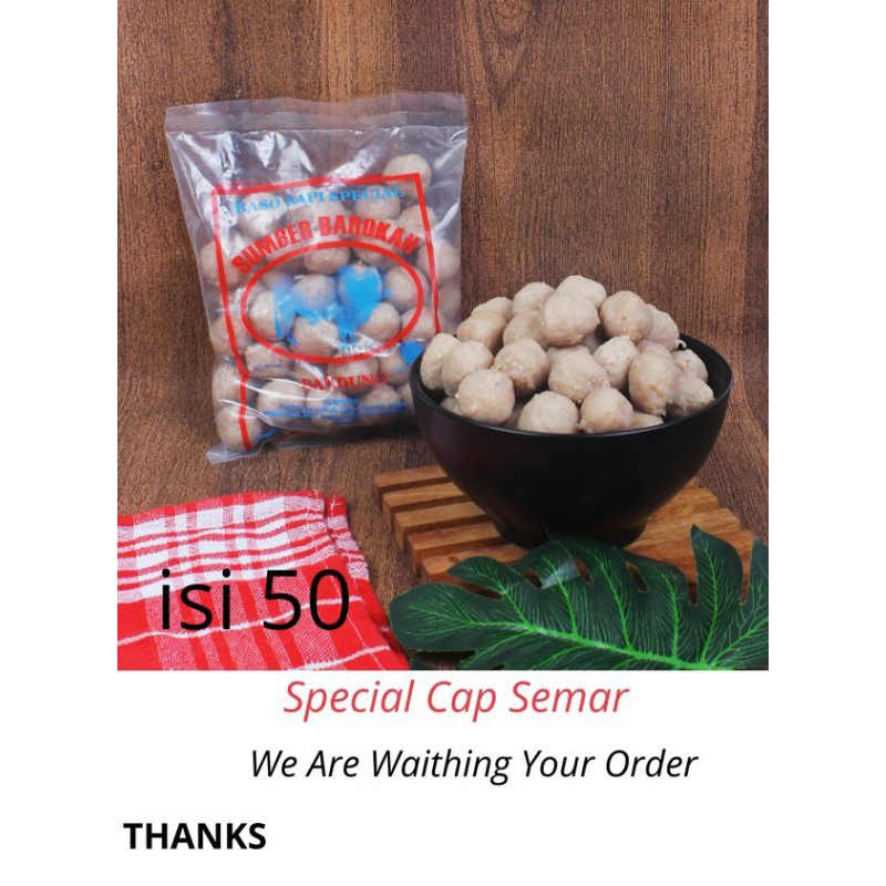 Jual bakso semar sedang isi 50/Termurah /Terenak ukuran sedang /COD ...