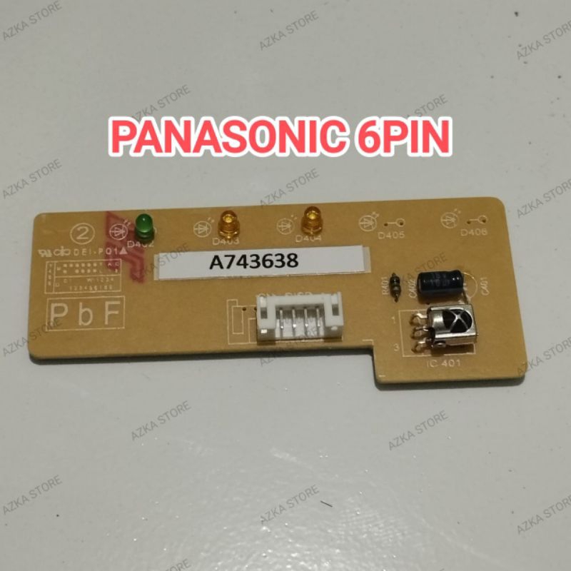 Jual Modul Reciever Sensor AC Panasonic 6pin A743638 | Shopee Indonesia