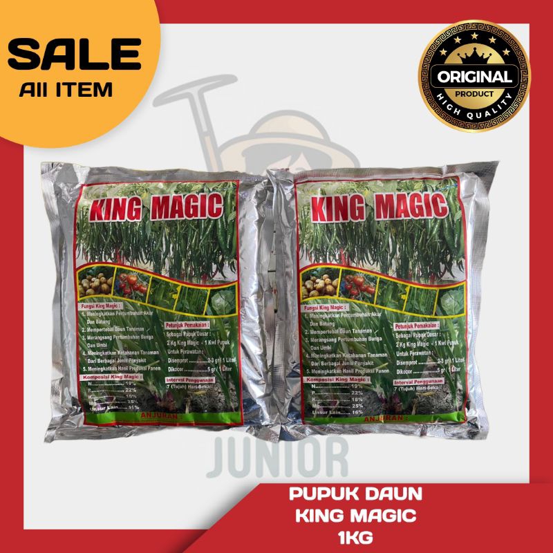 Jual PUPUK DAUN KING MAGIC - NPK PUPUK DAUN - PUPUK PERTUMBUHAN BUNGA ...