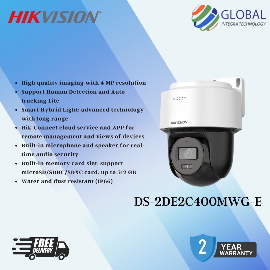 Jual DS-2DE2C400MWG-E dual-light PTZ IP CAMERA HIKVISION 4MP | Shopee Indonesia