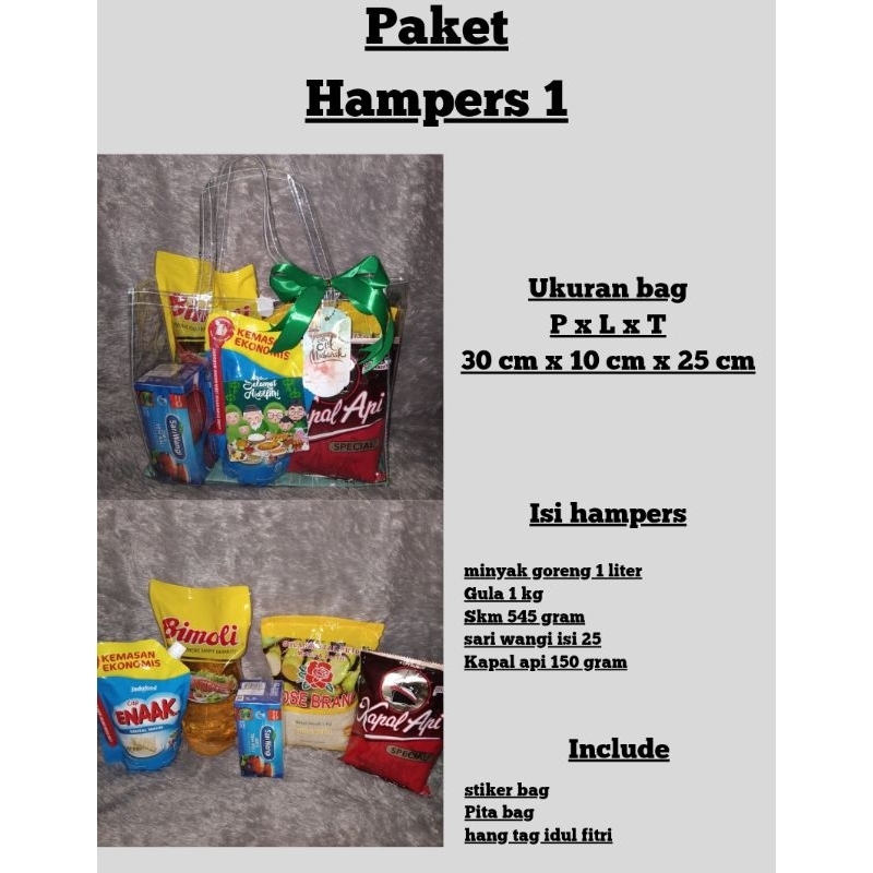 Jual HAMPERS LEBARAN/HAMPERS RAMADHAN/HAMPERS IDUL FITRI/HAMPERS SEMBAKO/PARCEL MINI | Shopee ...