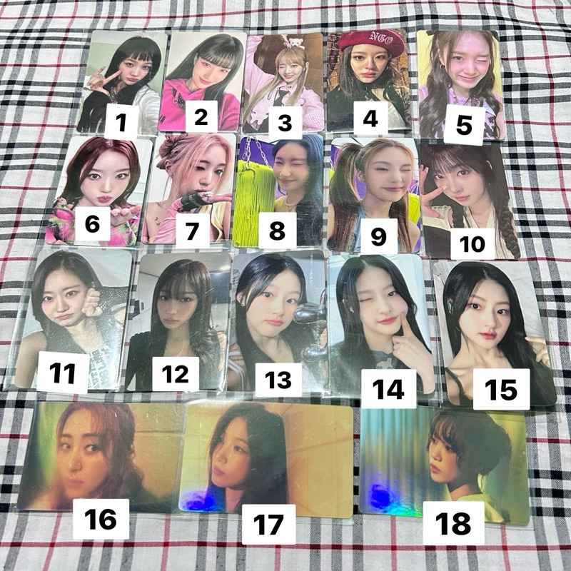 Jual PC PHOTOCARD STAYC ILLIT ITZY LE SSERAFIM AESPA KIOF KISSOFLIFE KISS OF LIFE EVERGLOW LOONA ...